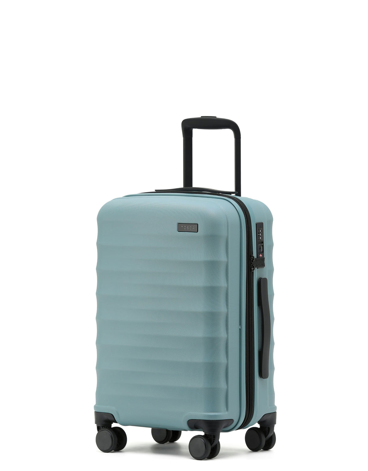 Interstellar 2.0 53cm Small Expandable Carry-On Hard Ocean Blue Suitcase