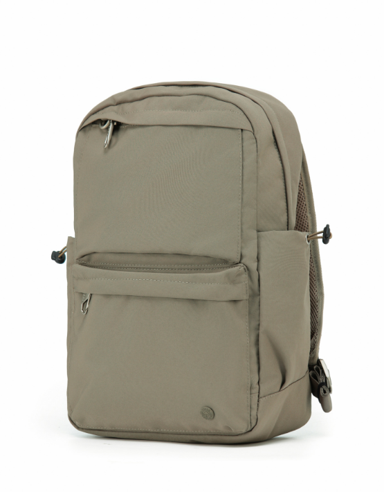 Anti-Theft Large Taupe Green RFID Blocking Backpack