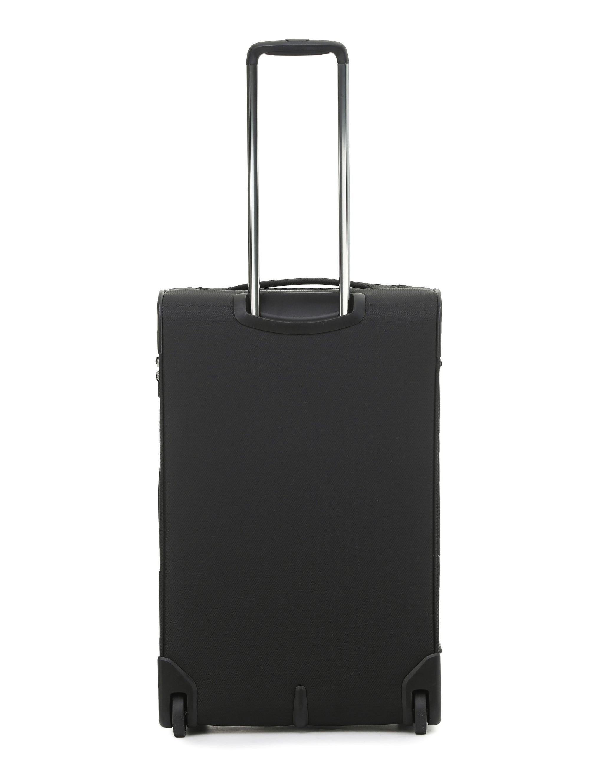 So Lite 67cm Medium Expandable Soft 2-Wheel Black Suitcase