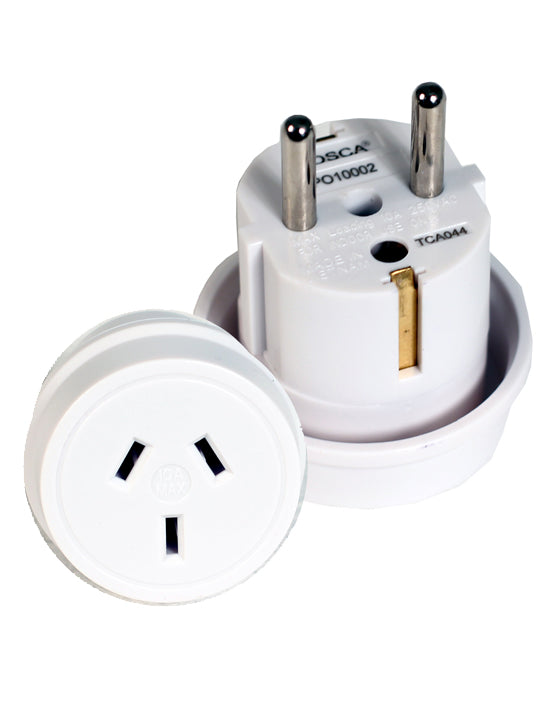 Travel Adapter for Europe & Bali