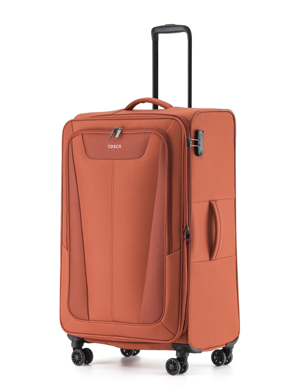 Altitude 78cm Large Soft Rust Suitcase