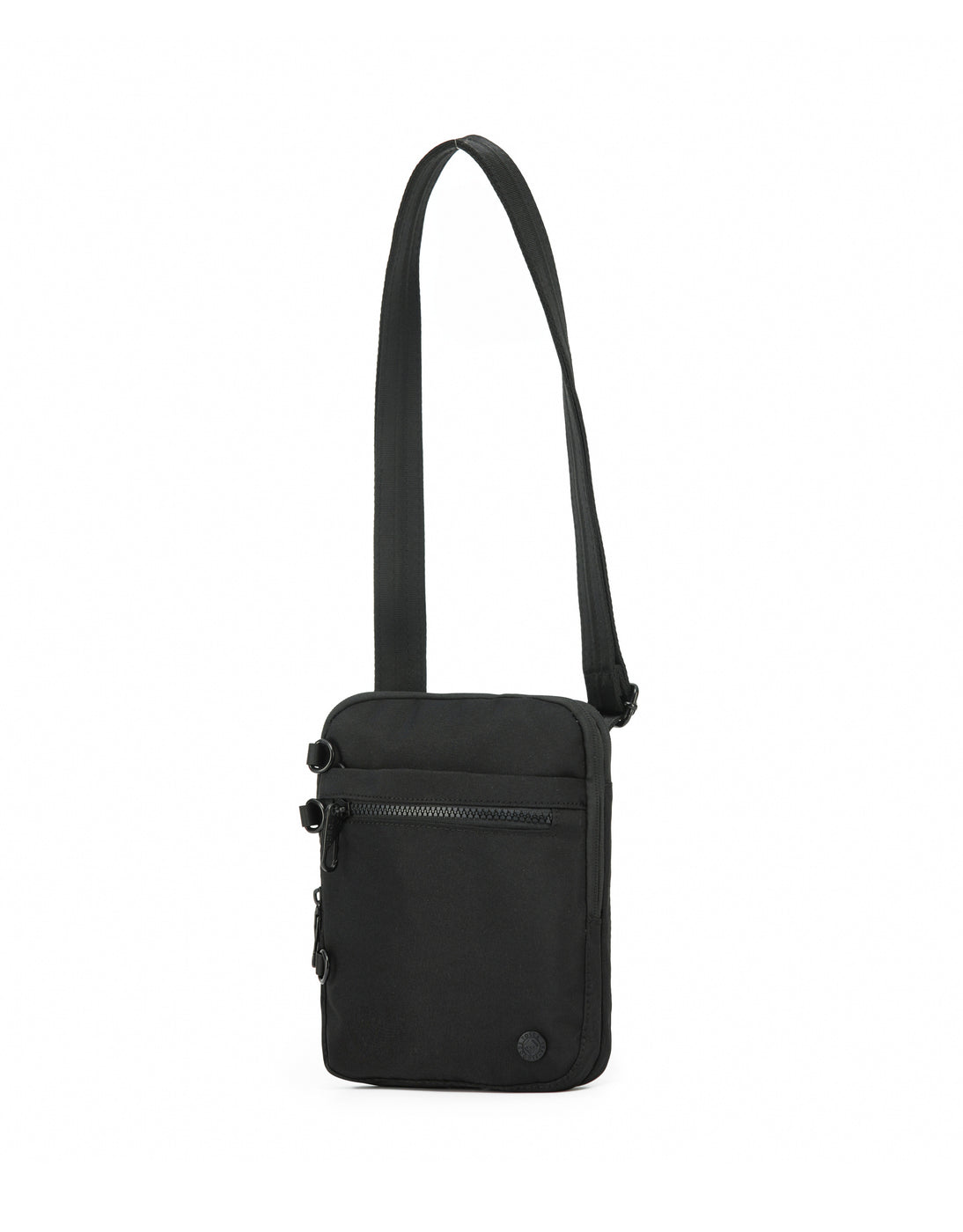 Anti-Theft Black RFID Blocking Cross Body Shoulder Bag
