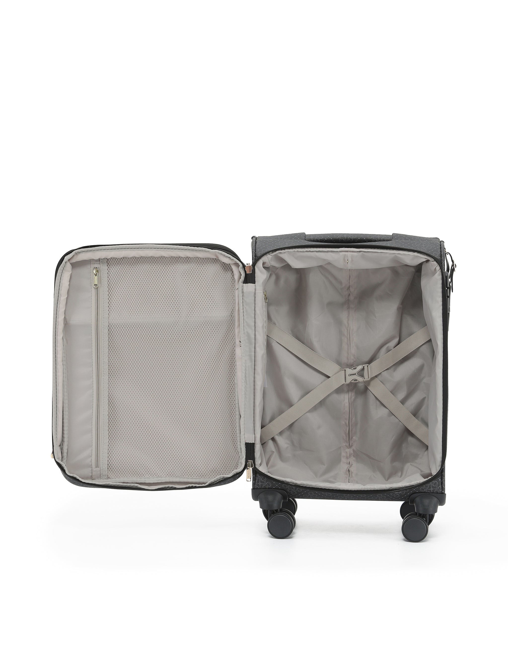 Willow 55cm Small PU Case Carry On - Caviar