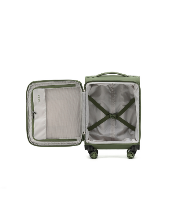 So Lite 54cm Small Soft Case Carry On - Khaki